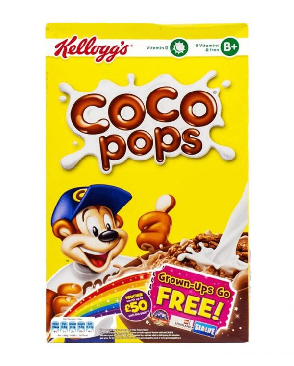 Kelloggs Coco Pops Cereal 16 x 550 Grams – Naveed Trading Company